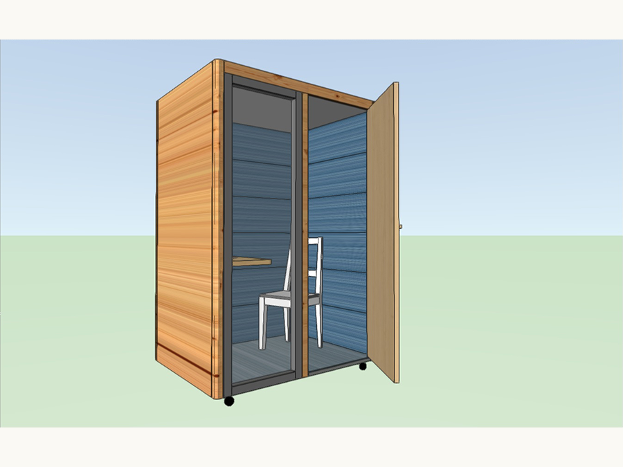 パーソナルWeb会議ブース「MOKU CUBE」販売開始｜木のぬくもりでやさしさを演出 - sotokoto online（ソトコトオンライン） - 未来をつくるSDGsマガジン