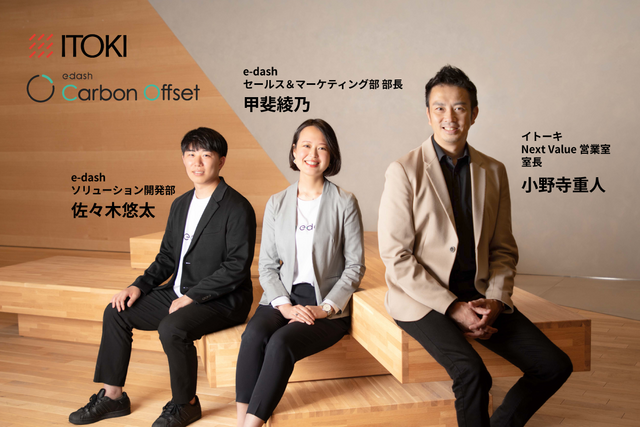 イトーキ × e-dash Carbon Offsetが J-クレジット取引を加速させる - Green＆Circular 脱炭素ソリューション｜三井物産