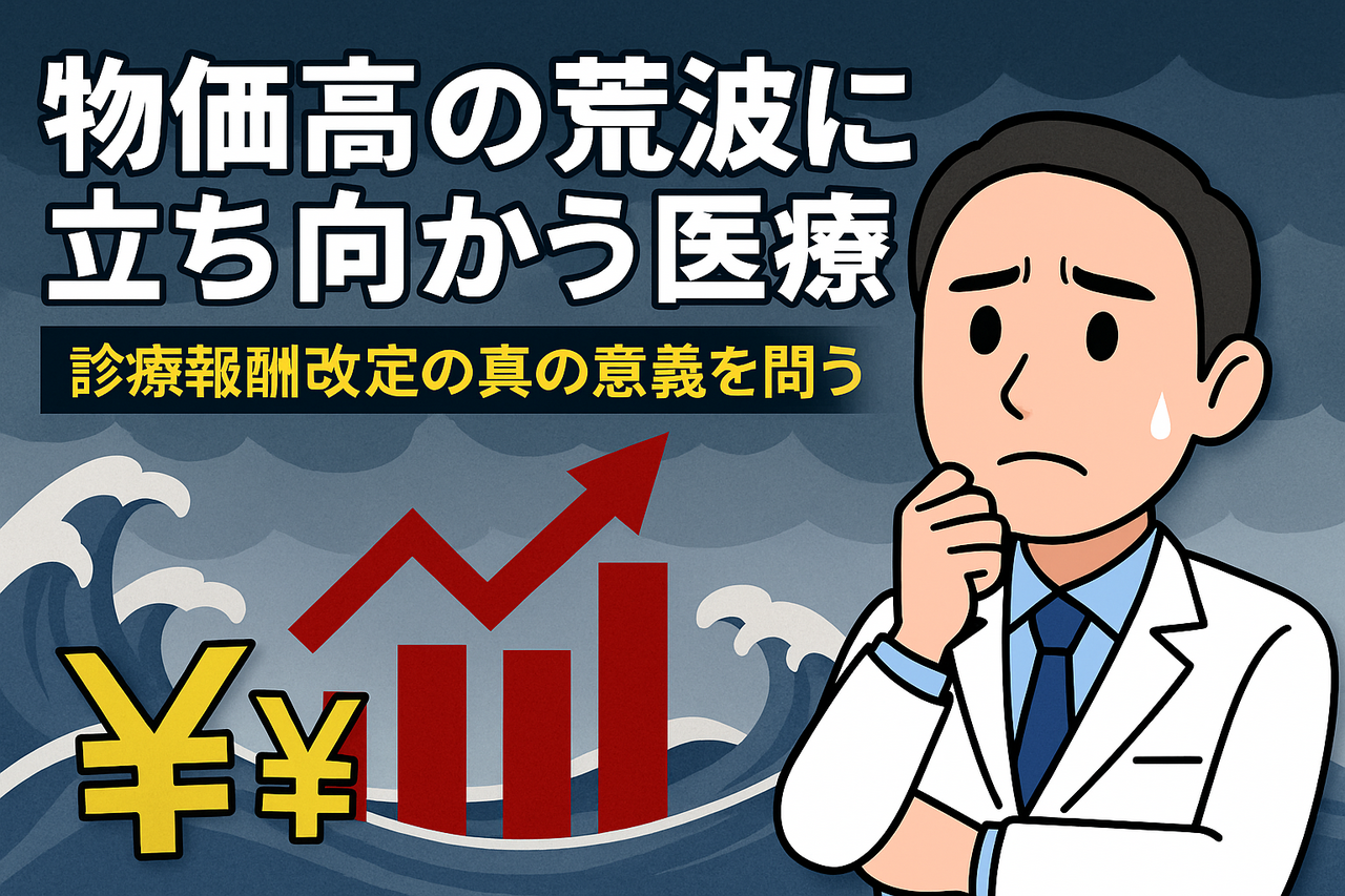 物価高の荒波に立ち向かう医療現場―診療報酬改定の真の意義を問う - 薬局のDXを加速させる情報メディア PHARMACY DX NEWS