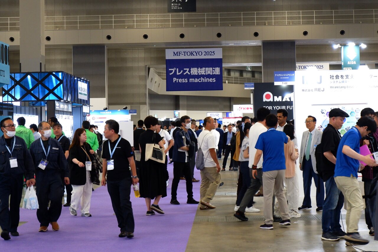 ＜展示会レポート＞「MF-TOKYO 2025 第8回プレス・板金・フォーミング展」が開催 - 工場マガジンラック｜日刊工業新聞社