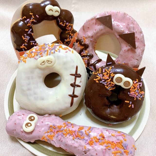 【ミスド新作】ハロウィン限定“おばけ”ドーナツが登場！ 詳細にレポートします♡｜画像 共働きwith 講談社公式 仕事も家庭もわたしらしく