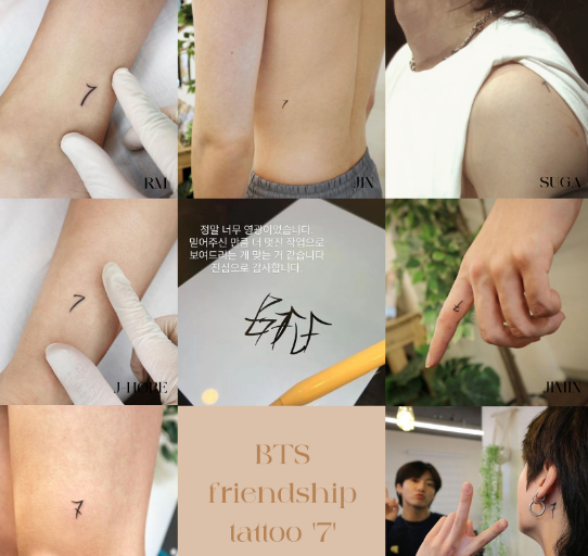 ついにユンギも披露！BTS各メンバーの友情タトゥー「7」の場所は？ - 韓国情報サイト Daon[ダオン]