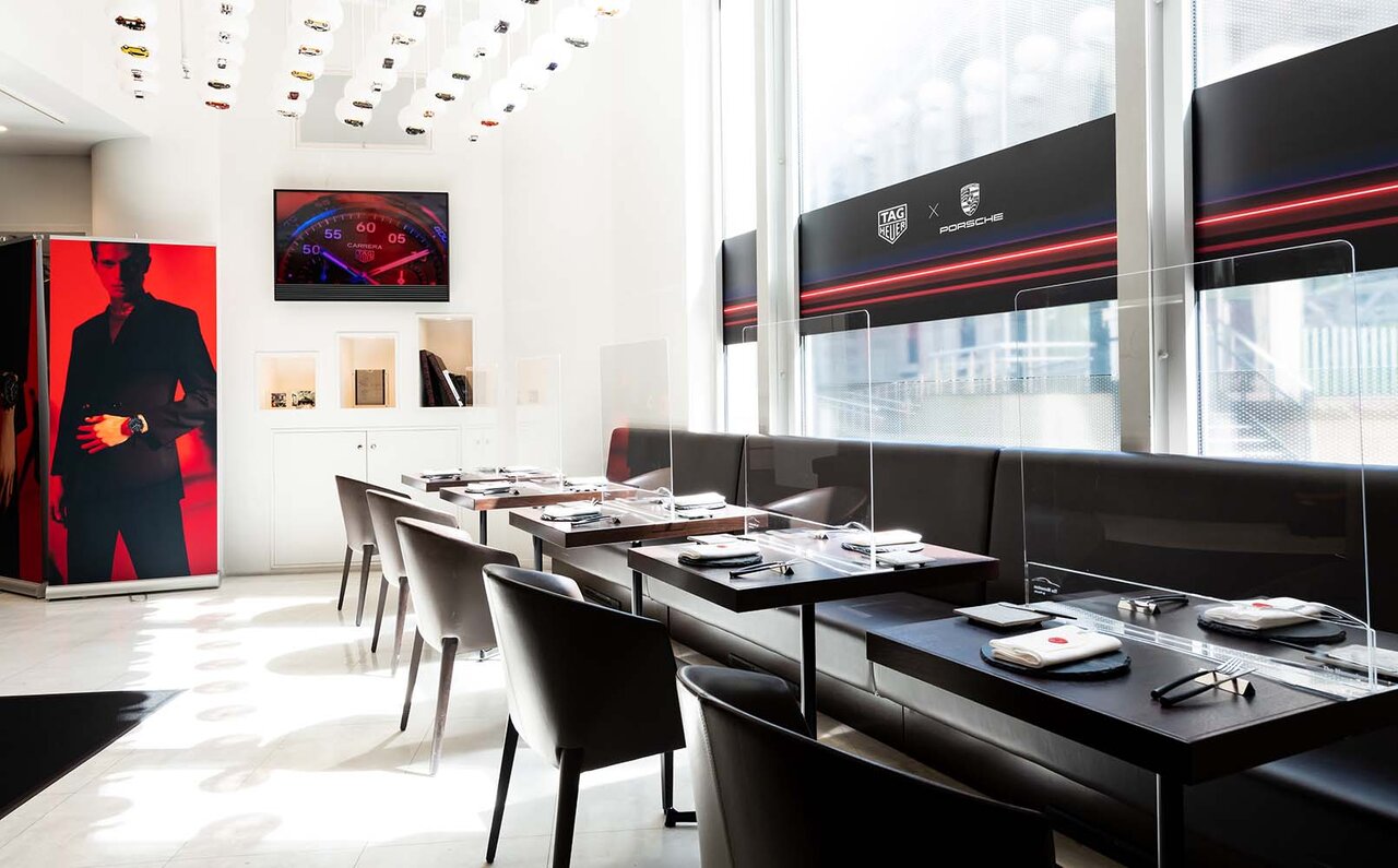 タグ・ホイヤーとポルシェのパートナーシップを記念する「TAG Heuer Café @ The Momentum by Porsche」が誕生 ...
