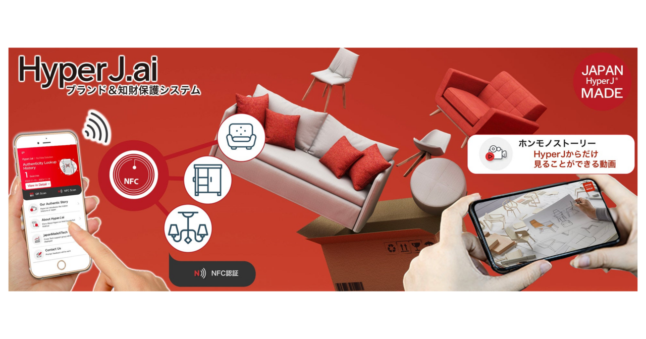 リーガルテックグループJAPAN MADE社、ブランド＆知財保護システム「HyperJ.ai」で家具業界の偽造品対策を支援 - Digital ...